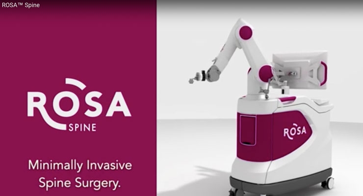 Medtech Receives FDA Clearance for Rosa Spine - ODT