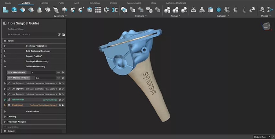 Designing Scalable Patient-Specific Surgical Cutting Guides - ODT