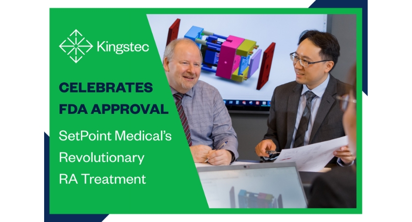 Kingstec Celebrates FDA Nod for SetPoint Neuroimmune Device